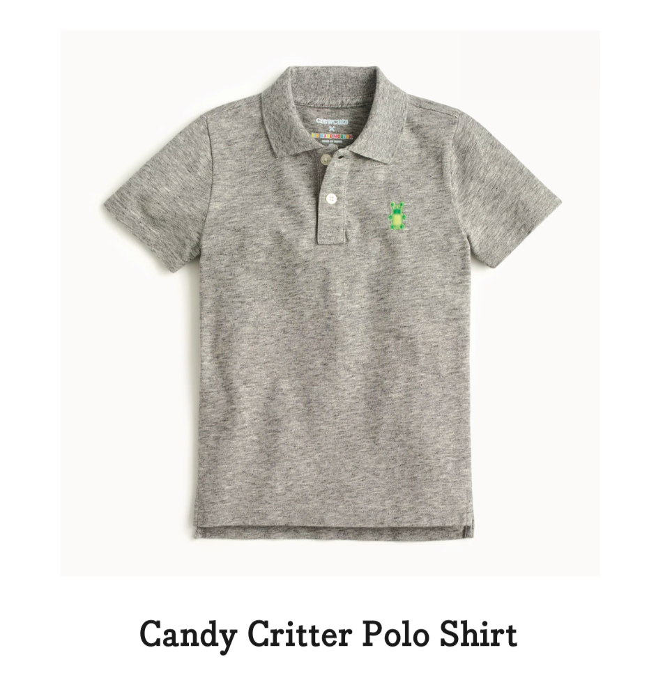 Kid Made Modern SS CANDY CRITTER POLO – Liquid Performance
